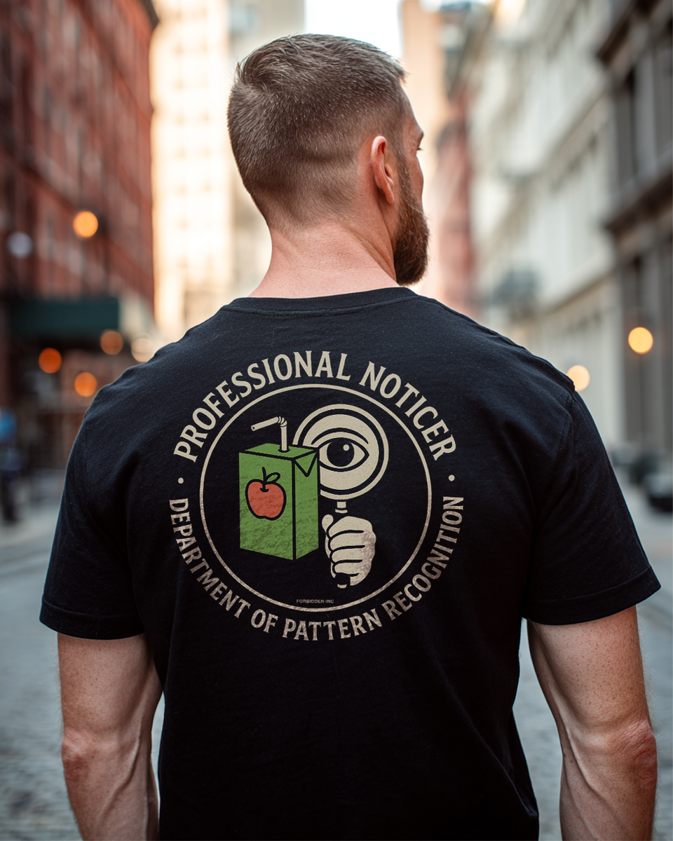 Professional Noticer - Premium Heavyweight T-Shirt – Fight Back Podcast
