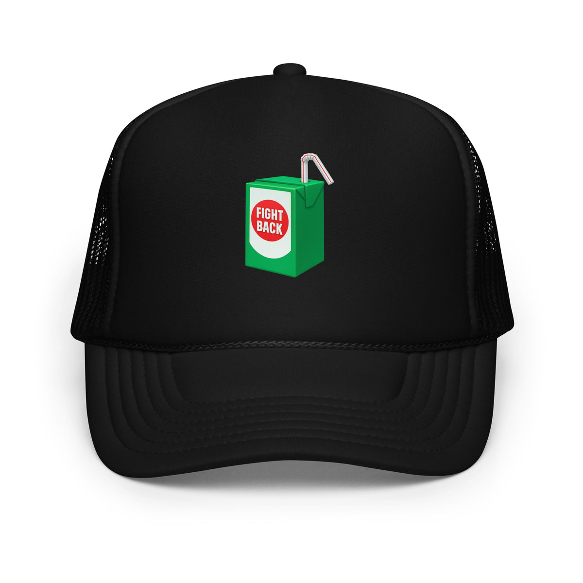 Fight Back Juice Box - Foam trucker hat – Fight Back Podcast